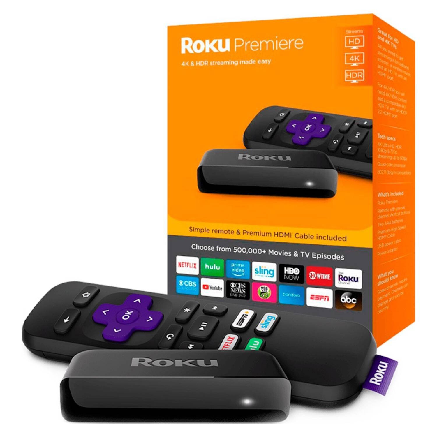 ROKU PREMIER 4K HDR › NEWARK